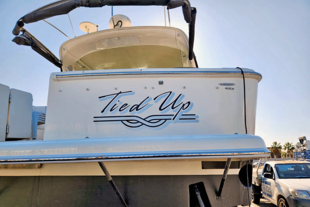 Boat Signage & Marine Graphics Perth | Go Graphics