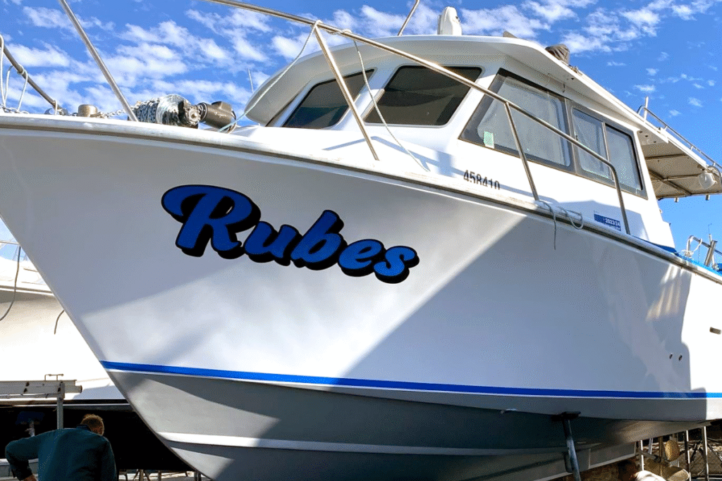 Boat Signage & Marine Graphics Perth | Go Graphics
