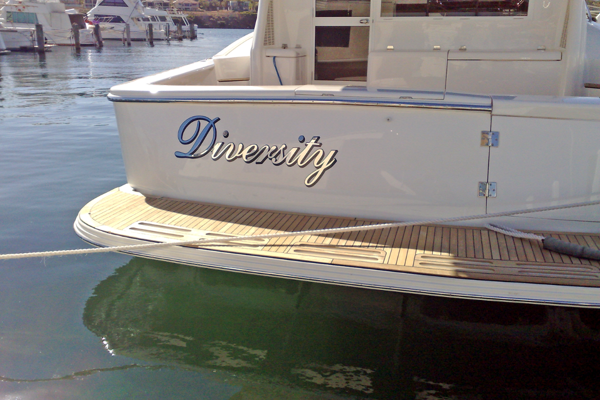 Boat Signage & Marine Graphics Perth | Go Graphics